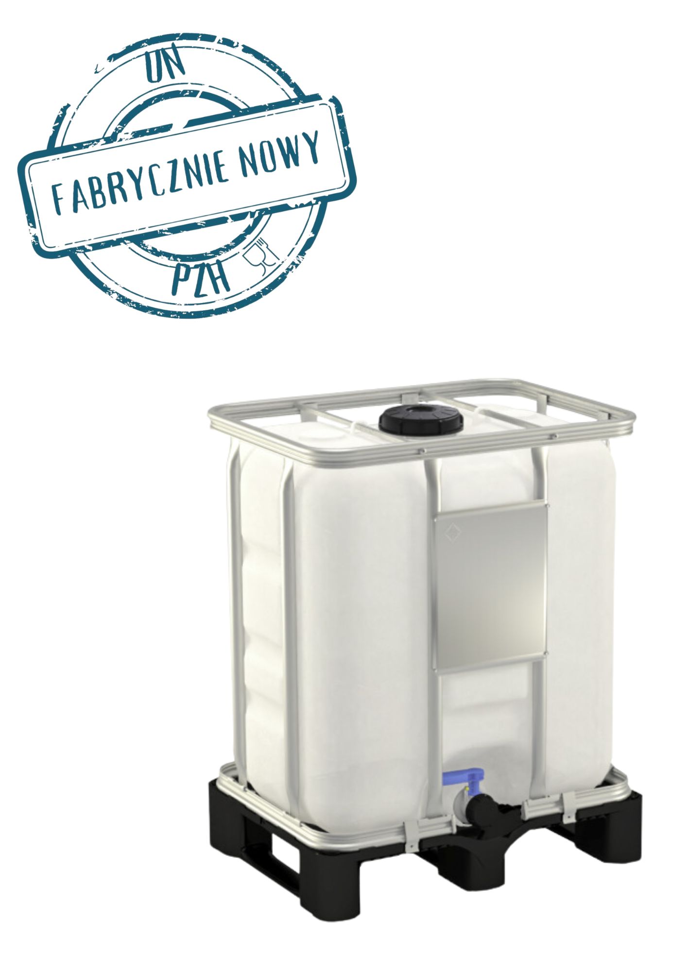 Zbiornik IBC 300L | FABRYCZNIE NOWY (certyfikat UN)
